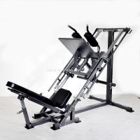 China Compact and Sturdy Grey/Black Seated Leg Press Fitness Equipment for LCL Support for sale