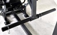 China Compact and Sturdy Grey/Black Seated Leg Press Fitness Equipment for LCL Support for sale