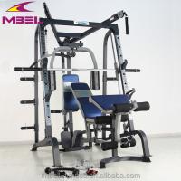 China End Fitness Equipment Smith Machine with N.W. 152kgs in Grey/Black for sale