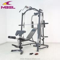 China End Fitness Equipment Smith Machine with N.W. 152kgs in Grey/Black for sale