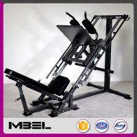 China Multifunctional Gym Equipment for Fitness Leg Press and Hack Squat in Grey/Black for sale