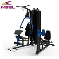 China Multi Functional Home Gym Equipment Power Trainer Fitness Machine For Home Black Matt for sale