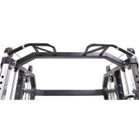 China Integrated Gym Trainer Power Rack Fitness Rack in Silver Grey for All-in-One Training for sale