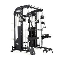 China Foldable Multi Smith Machine Power Rack Commercial Gym Equipment for Strength Training for sale