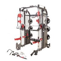 China Indoor Fitness Gym Equipment Commercial Power Rack with Functional Trainer Racks for sale