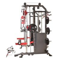 China Indoor Fitness Gym Equipment Commercial Power Rack with Functional Trainer Racks for sale