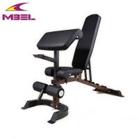 China Foldable Gym Utility Bench with Adjustable Design Assembled Dimension 1610*630*1310 mm for sale