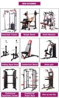 China Loading Port Multi Adjustable Bench/ Utility Bench for Home Gym Equipment in Black for sale
