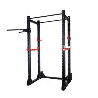 China Main Frame Square Tube 75x75x3.0 mm Light Grey Power Rack for Commercial Bodybuilding for sale