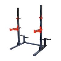 China Main Frame Square Tube 75x75x3.0 mm Light Grey Power Rack for Commercial Bodybuilding for sale