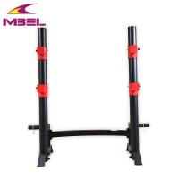 China Gym Equipment Multifunctional Commercial Power Half Rack Fitness Equipment Squat Rack for sale