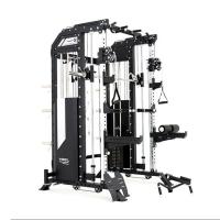 China NO Foldable Home Fitness Equipment 4 In 1 Multi Functional Smith Machine Squat Rack for sale