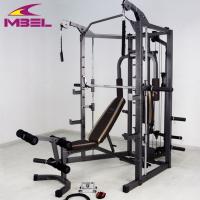 China 152kgs N.W. Grey/Black Gym Equipment Smith Machine for Strength Training Facilities for sale