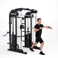 China Indoor Heavy Duty X6 Gym Equipment Weightlifting Multifunctional Power Rack N.W. 378.2 for sale