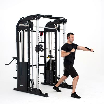 China Indoor Heavy Duty X6 Gym Equipment Weightlifting Multifunctional Power Rack N.W. 378.2 for sale