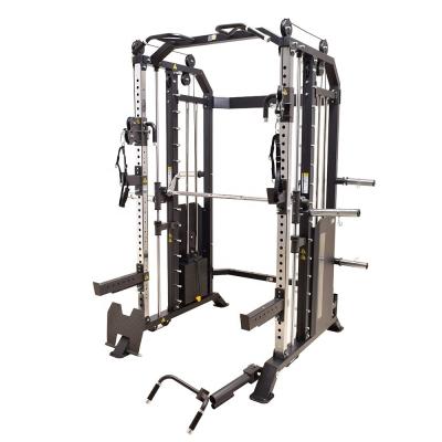 China Directly Sale Multi Functional Gym Fitness Equipment Smith Machine with Loading Port for sale