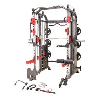 China G7A G7W Dark Grey All-in-One with Power Rack Functional Trainer Smith Machine 40'/unit 45 for sale
