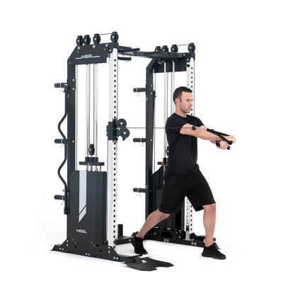 China Dark Grey XT2 Gym Equipment Power Rack Professional Home Functional Trainer Fitness Equipment for sale