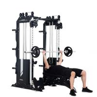 China Men's Red XT2 Multi Functional Trainer Power Rack Home Fitness Equipment Cross Trainer for sale