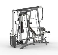 China Smith Machine Squat Rack for Modern Style Multi Gym Fitness Equipment and Squat Machine for sale