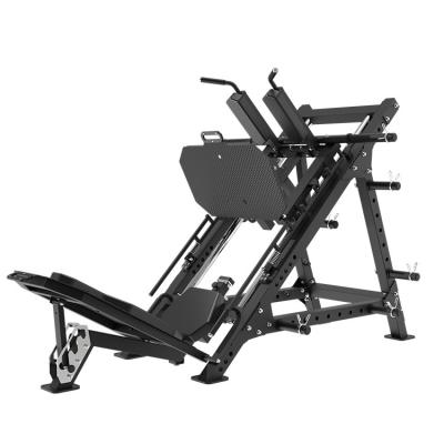 China Loading Port IBL-HS750 Gym Equipment Fitness Squat Rack Leg Press Hack Squat Machine for sale