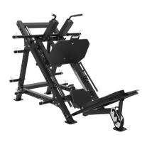 China Loading Port IBL-HS750 Gym Equipment Fitness Squat Rack Leg Press Hack Squat Machine for sale