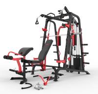 China Full Set Multifunctional Trainer Gym Smith Machine Functional Trainer Equipment Smith Machine for sale