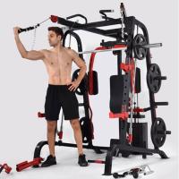 China Home Gym Equipment Fitness Strength Machine Gym Squat Rack Smith Machine Functional Trainer for sale