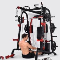 China Home Gym Equipment Fitness Strength Machine Gym Squat Rack Smith Machine Functional Trainer for sale