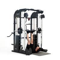 China Multi Function Station Gym Fitness Equipment Smith Squat Rack Trainer Fitness Trainer for sale