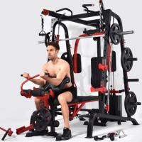 China Gym and Home Fitness Equipment Smith Machine Squat Rack 2570x2025x2150mm for sale