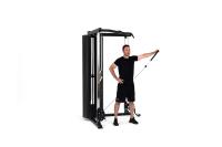 China Multi Functional Trainer Barbell Rack Gym Strength and Performance with Power Rack for sale