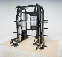 China Bodybuilding Functional Trainer Machine Multi Functional Power And Squat Rack for Men for sale