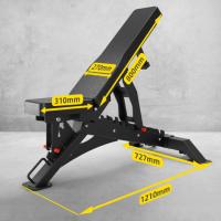 China 96kgs Strength Barbell Weight Bench for Multi-Function Body Building Fitness Equipment for sale