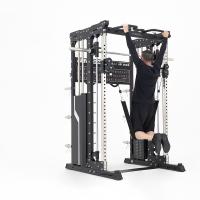 China Hot Fitness Equipment Multifunction Gym Strength Smith Machine Squat Half Power Rack for sale