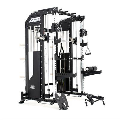 China Home Multi Smith Functional Trainer Machine With Weight Stack Power Cage And Home Gym for sale