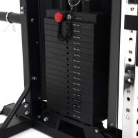 China Customized Multi Gym Power Cage Smith Machine for Home Gym and Commercial Fitness for sale