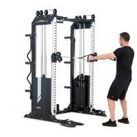 China Red Home Smith Machine for Comprehensive Training and Body Building Fitness Equipment for sale