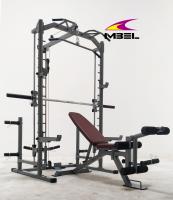 China Customized Logo Availabled Multi-functional Gym Squat Rack Bench Press for Indoor Training for sale