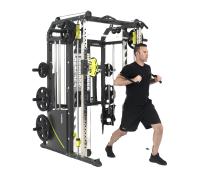 China 320 KGS Multifunction Smith Machine Squat Rack for Home Gym and Fitness Equipment for sale