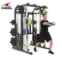 China 320 KGS Multifunction Smith Machine Squat Rack for Home Gym and Fitness Equipment for sale