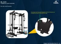 China Unisex Comprehensive Strength Training Fitness Equipment Half Rack Power Cage Home Gym Multi Functional Smith Machine Squat Rack for sale