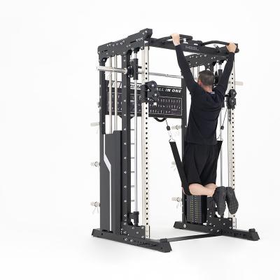 China Multi Functional Smith Machine With Power Cage For Unisex Fitness Enthusiasts At Home for sale