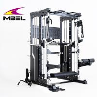 China Multi Functional Smith Machine With Power Cage For Unisex Fitness Enthusiasts At Home for sale