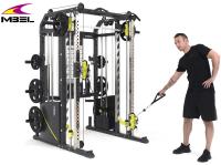 China Comprehensive Training Smith Machine for Men N.W. 302.4 KGS Multi Functional Home Gym for sale