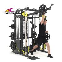 China Men's Home Gym Power Rack Functional Trainer Smith Machine Fitness Equipment with Design for sale