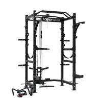 China Eco-friendly Commercial Squat Rack Fitness Power Rack Weightlifting Half Rack Gym 1050*1555*2135 for sale
