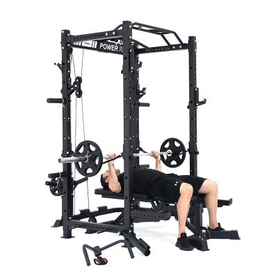 China Chinese Commercial Squat Rack Fitness Power Rack Weightlifting Half Rack for Gym for sale
