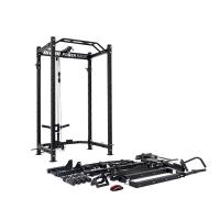 China Chinese Commercial Squat Rack Fitness Power Rack Weightlifting Half Rack for Gym for sale