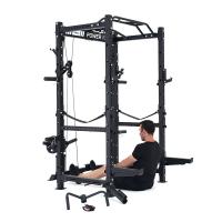 China Chinese Commercial Squat Rack Fitness Power Rack Weightlifting Half Rack for Gym for sale